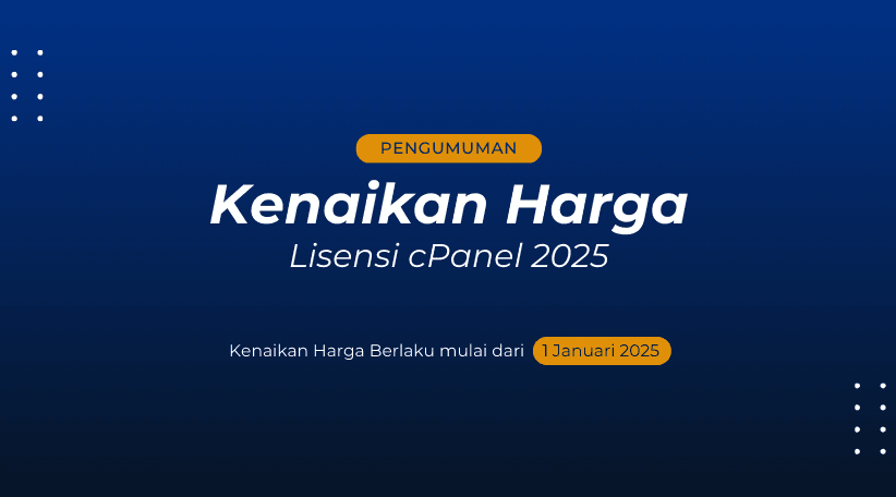 Penyesuaian Harga Lisensi cPanel 2025 | antmediahost