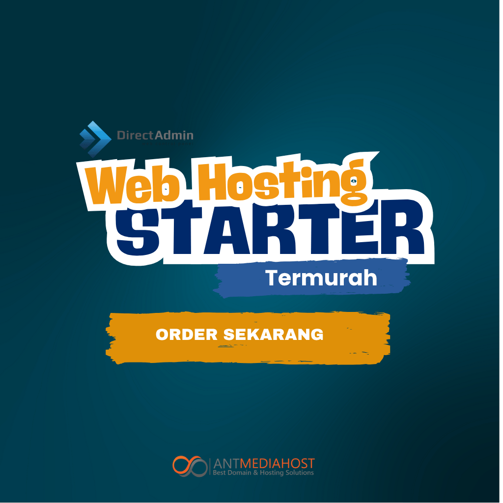 Web Hosting Murah DirectAdmin - Gratis SSL | antmediahost